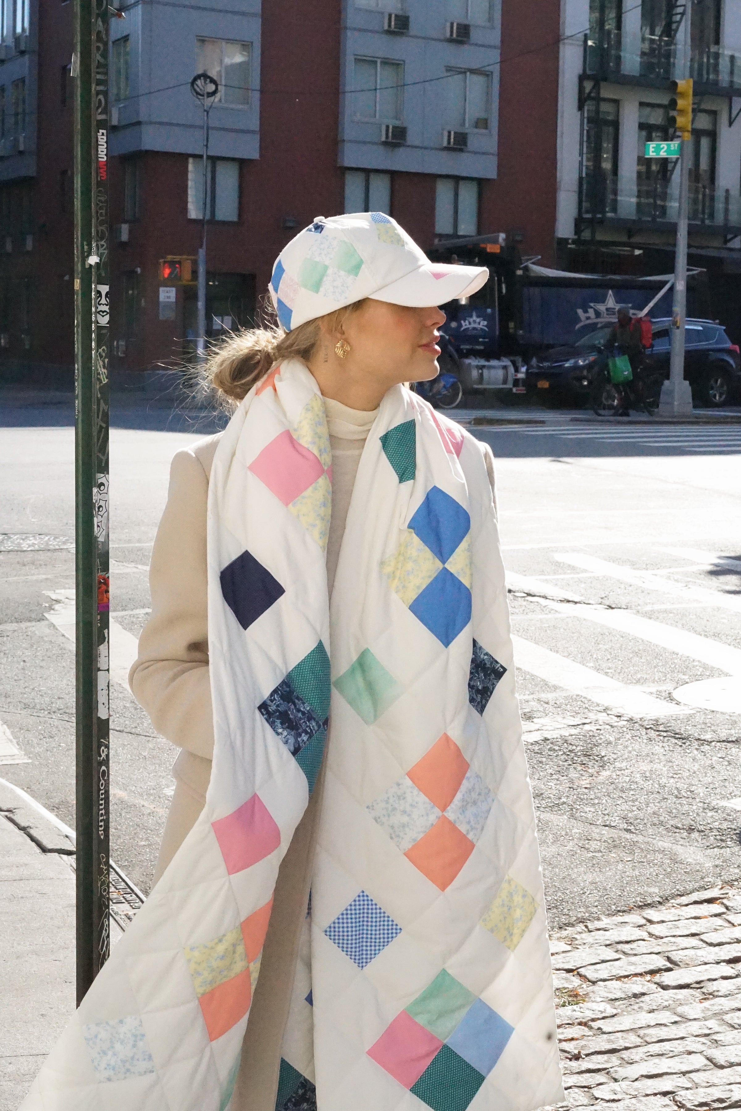 Emaline Quilted Scarf — Patches