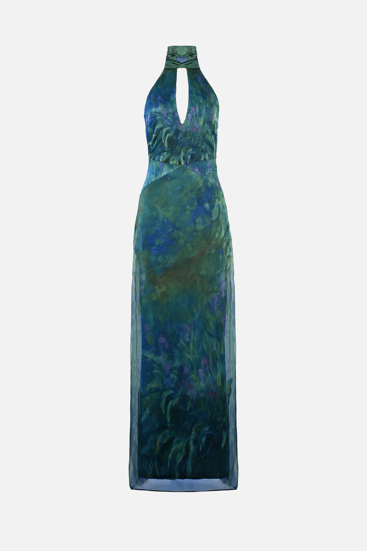 Monet Dress — Irises