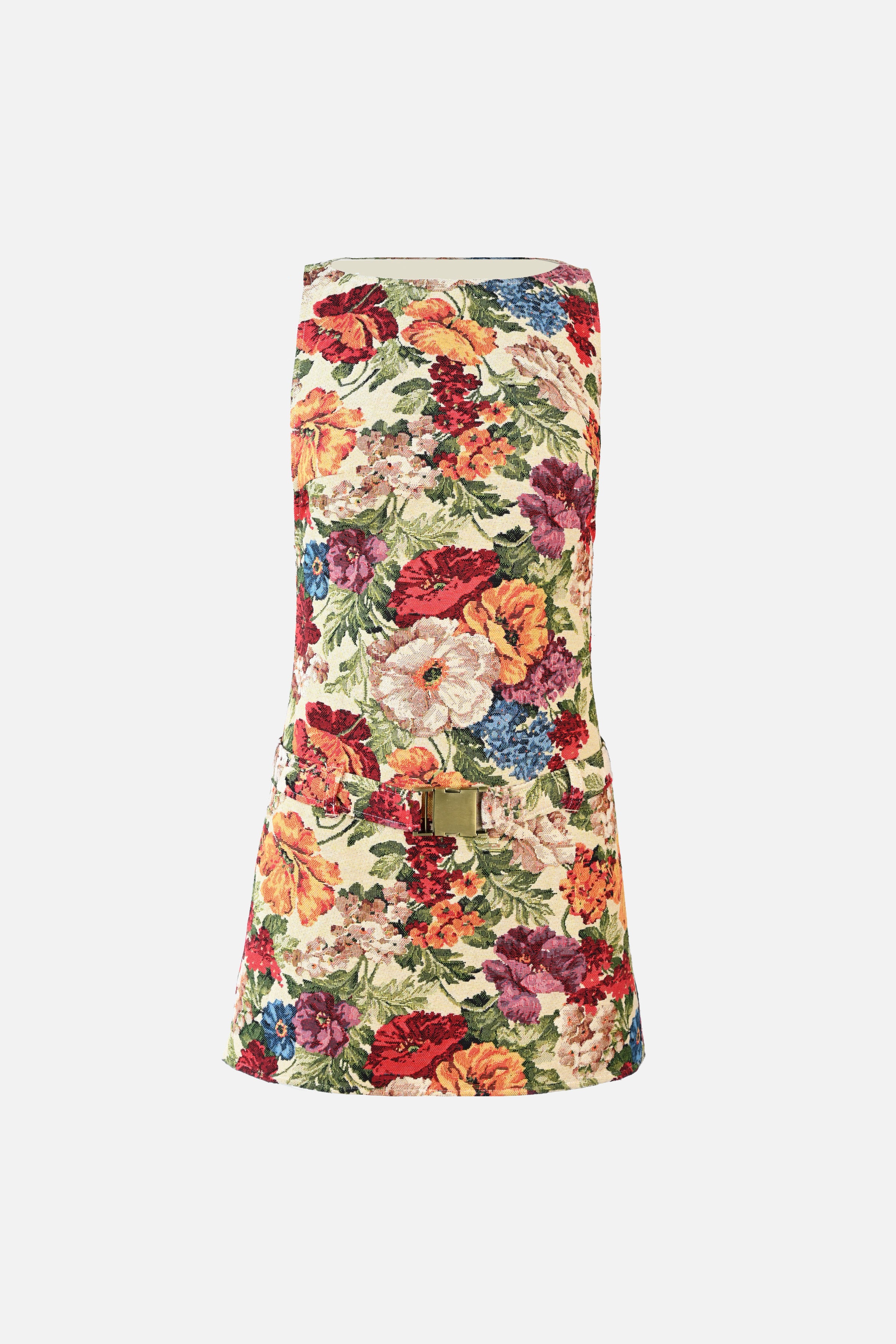 Danielle Buckled Dress — Florentine